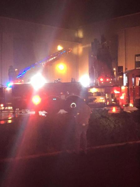Working Commercial Structure Fire - Holbrook Fire Department