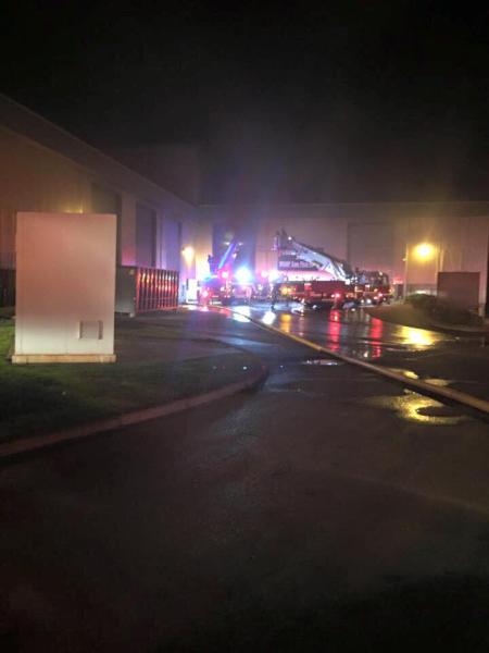 Working Commercial Structure Fire - Holbrook Fire Department