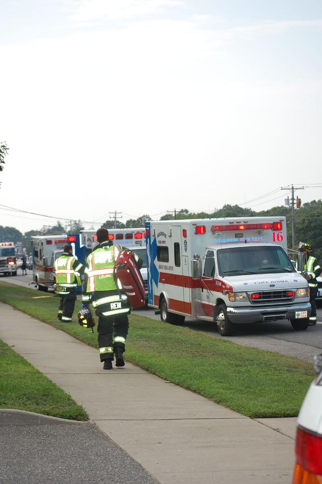 MVA Tractor Trailer vs. Minivan - Holbrook Fire Department
