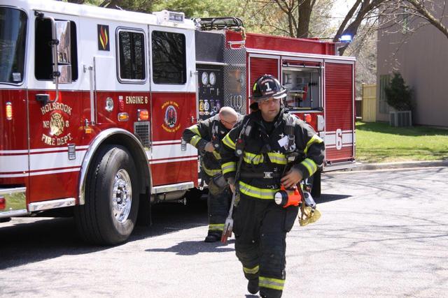 Garage Fire - Holbrook Fire Department